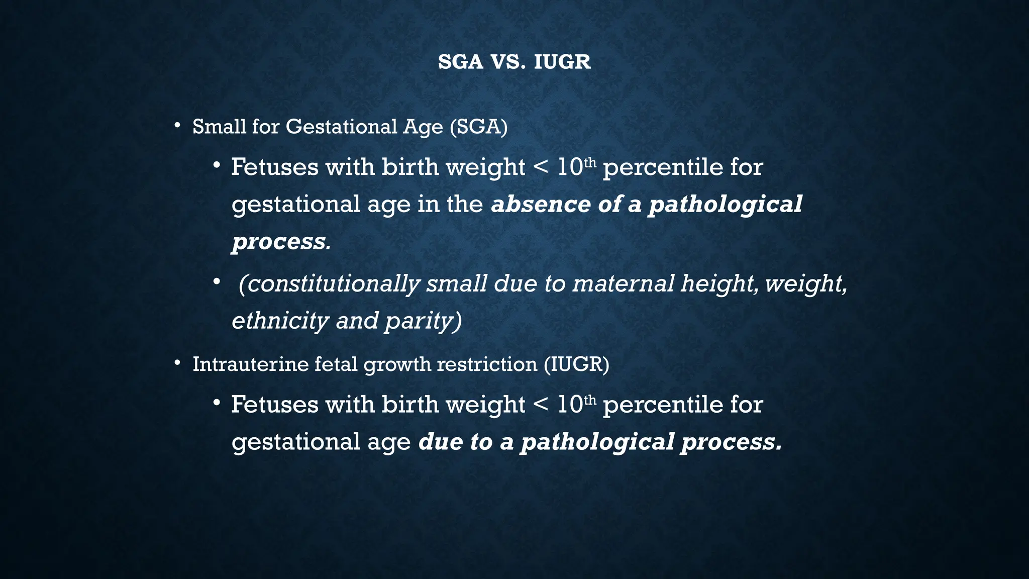 BIOPHYSICAL PROFILE and iugr.pptx presentation | PPT