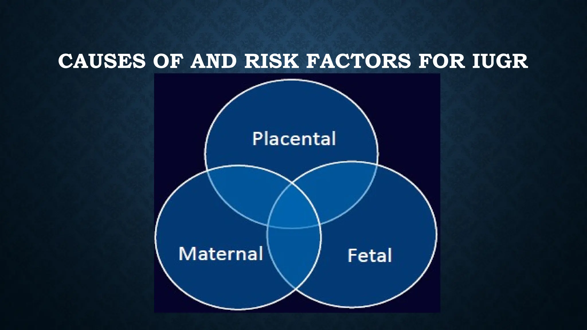 BIOPHYSICAL PROFILE and iugr.pptx presentation | PPT