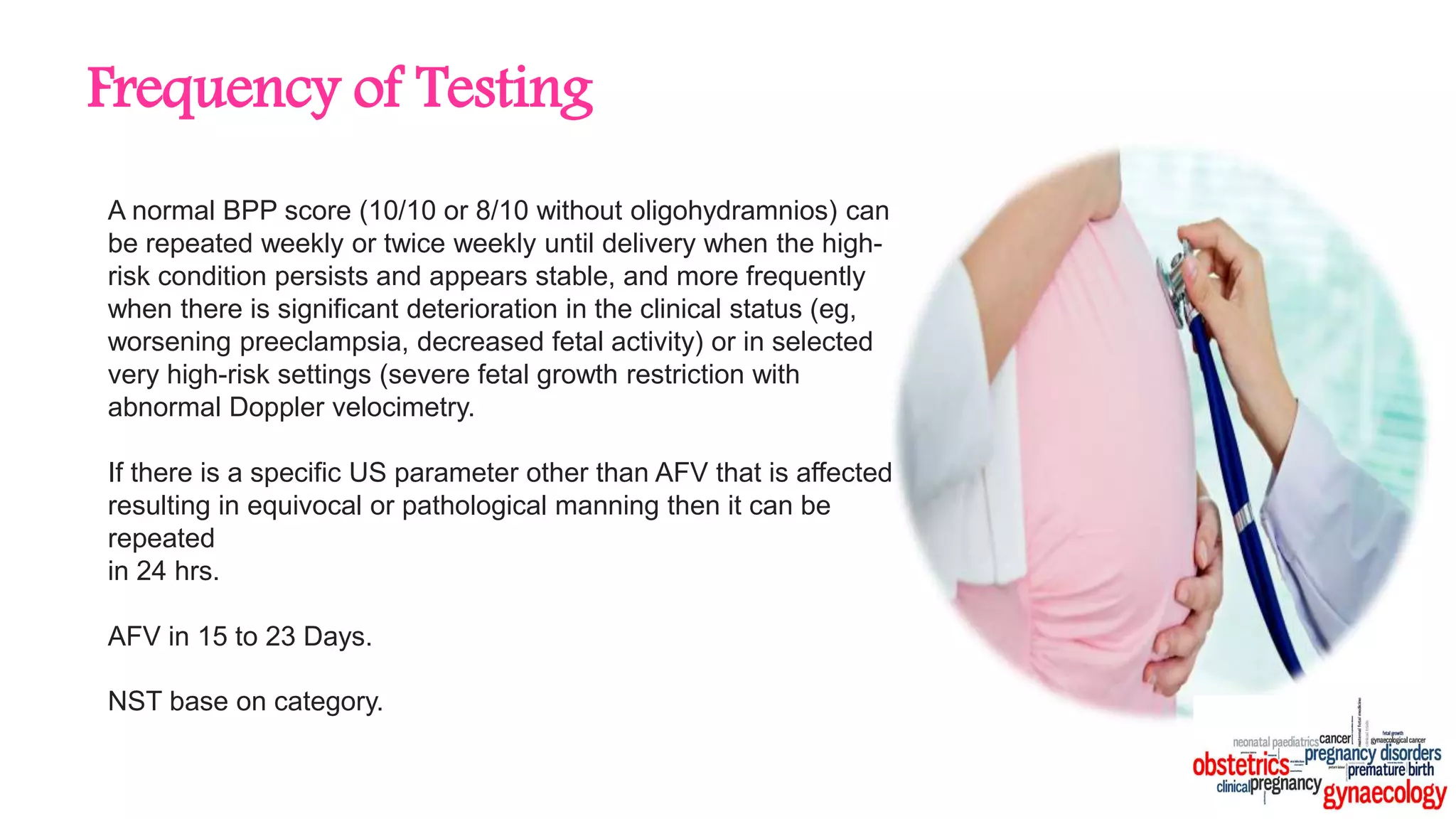 Biophysical Profile | PPTX