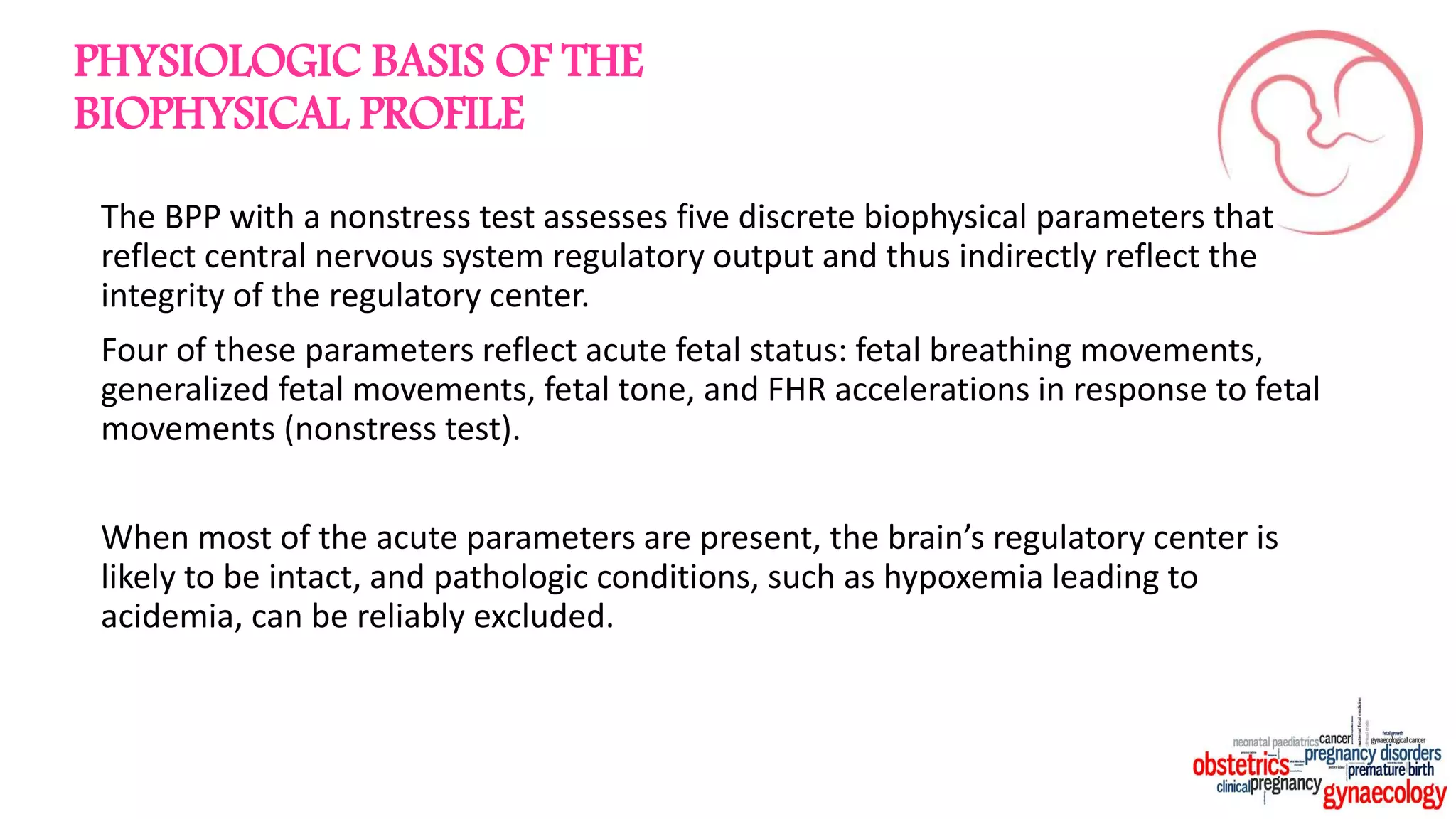 Biophysical Profile | PPTX