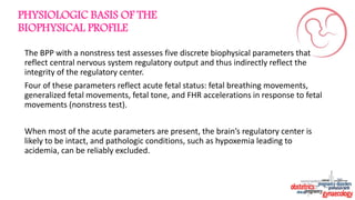 Biophysical Profile | PPTX