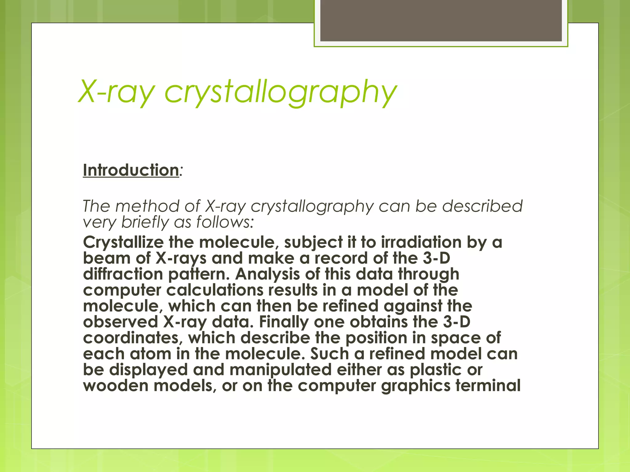 Biophysical techniques | PPT