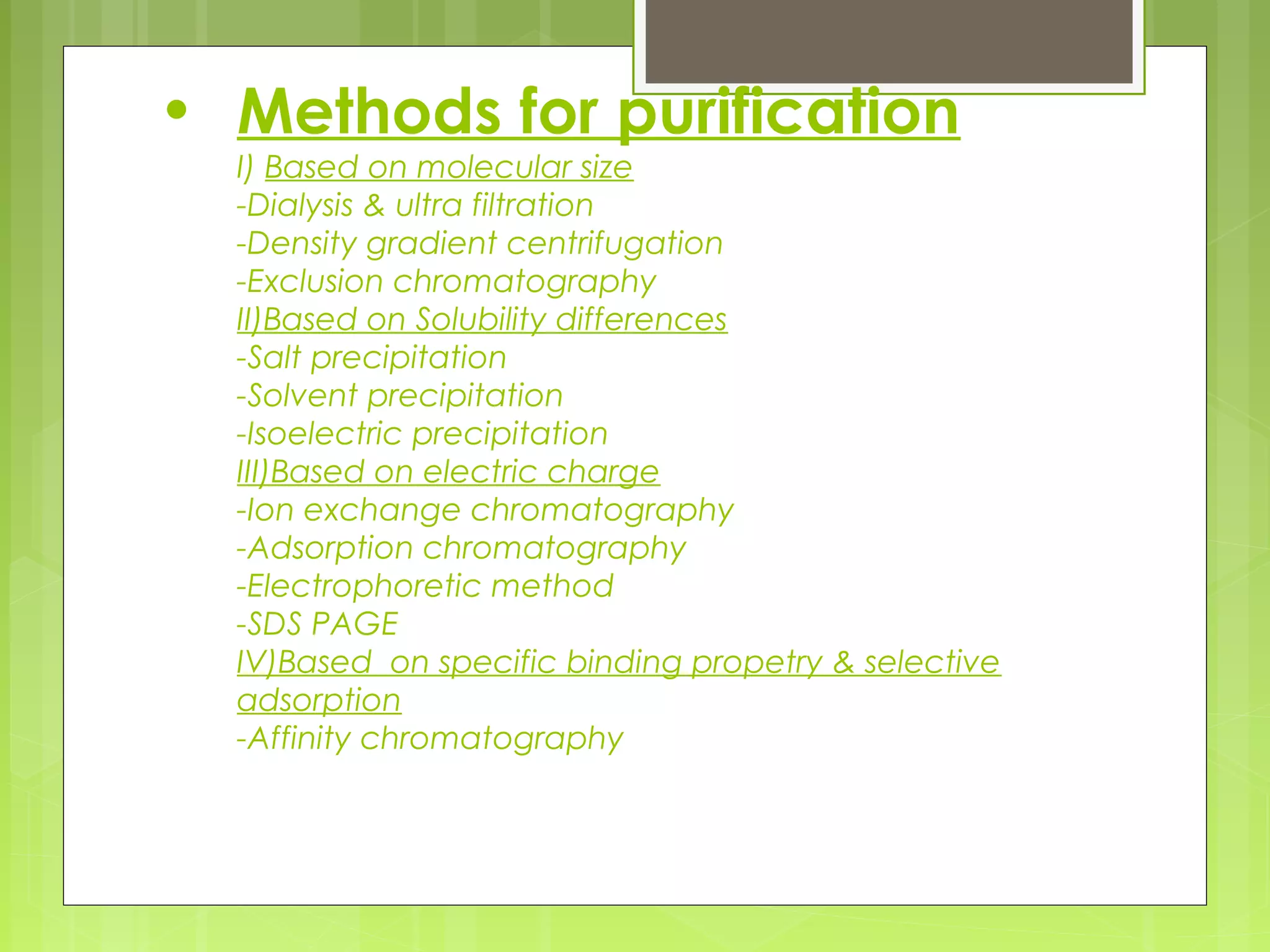 Biophysical techniques | PPT