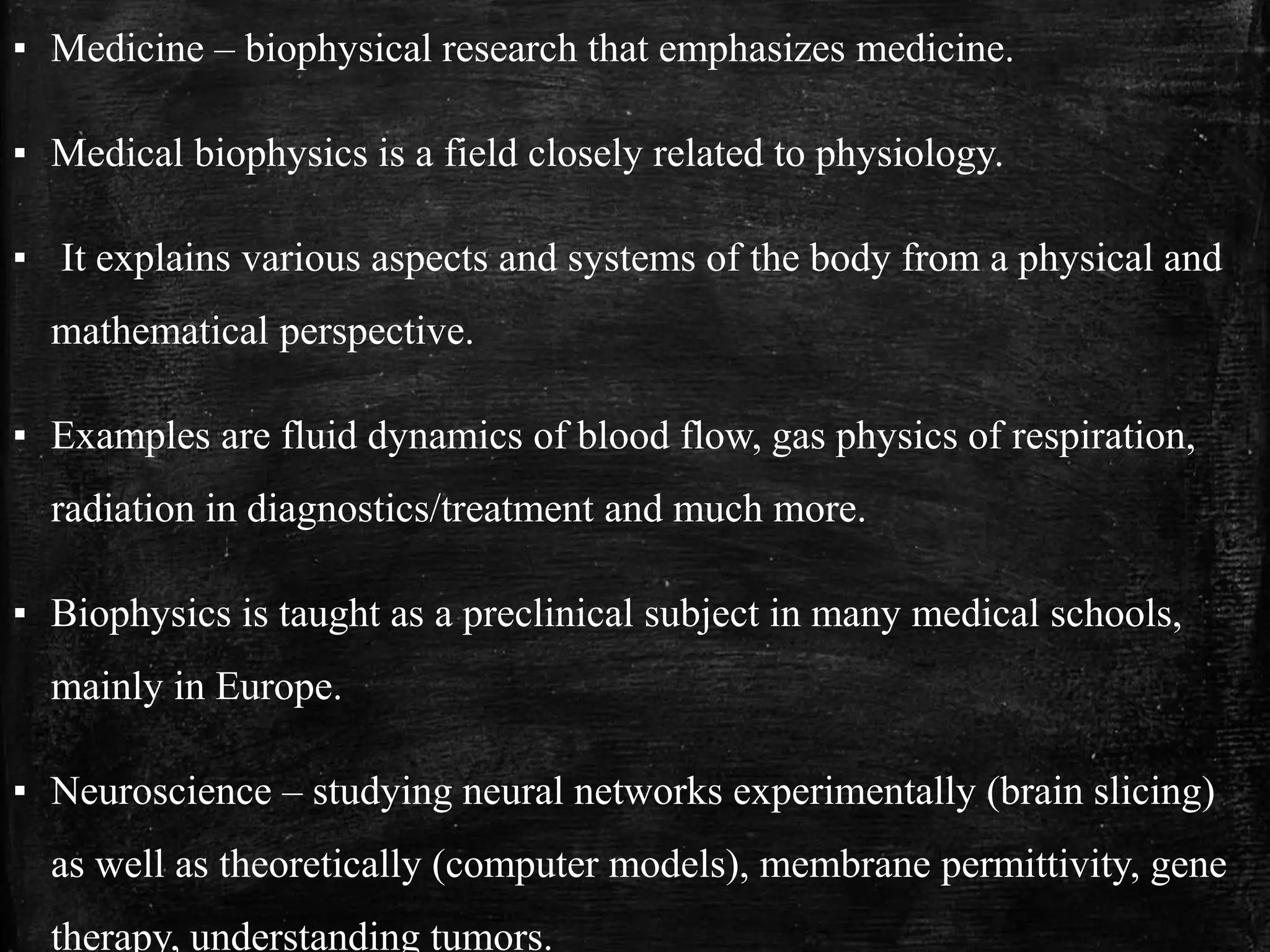 Bio physics | PPTX