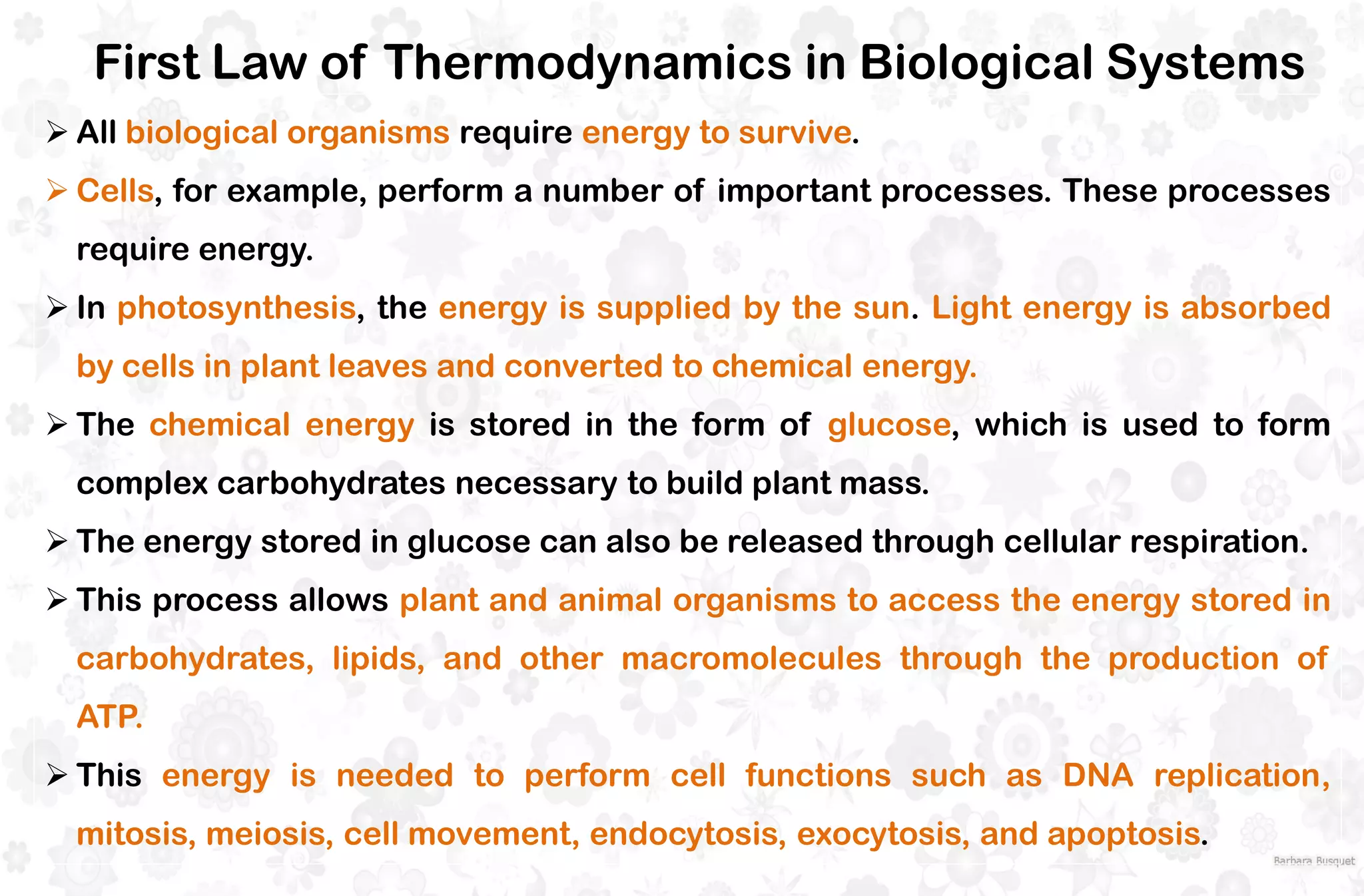 Biophysics thermodynamics | PDF