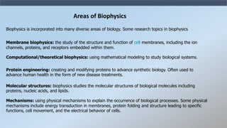 Biophysics and biomathematics | PPT
