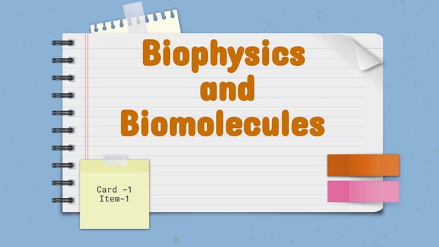 Biophysics & Biomolecule,Chapter 1,Medical Biochemistry .pdf
