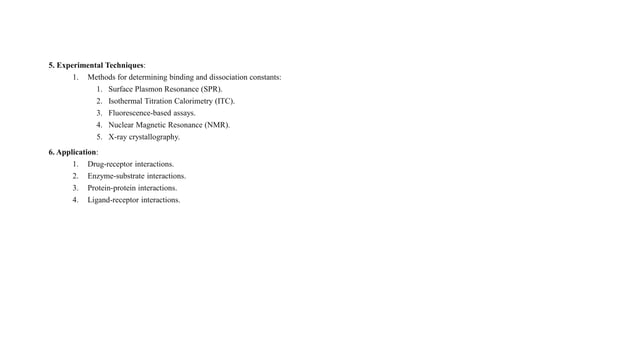 Biophysics Interactions Of Molecules In 3 D Space Determining Binding