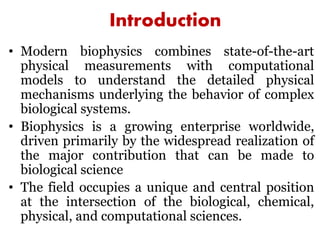 Bio physics, Unit -1. P.B. B.Sc Nursing | PPTX