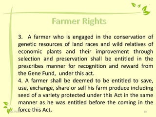 Bio piracy and bio prospecting farmers rights and plant breeder rights ...