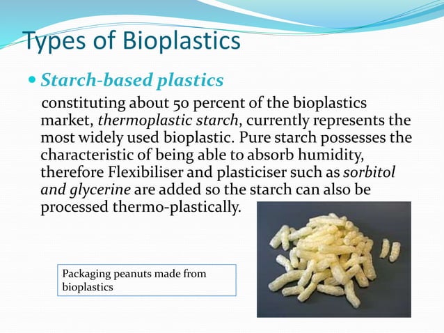 Bioplastic | PPTX | Chemistry | Science