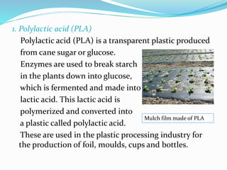 Bioplastic | PPTX
