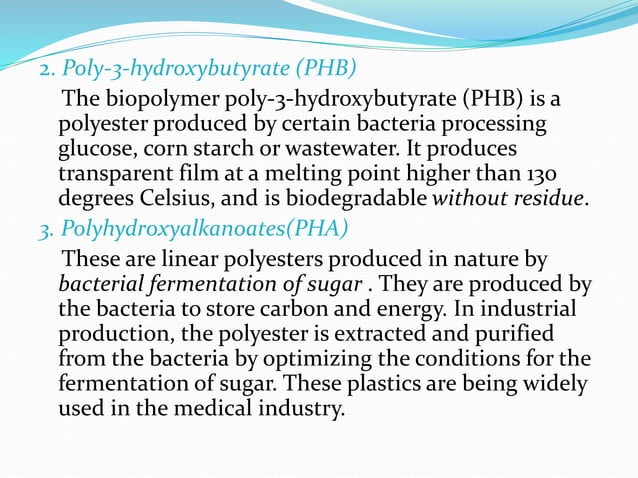 Bioplastic | PPTX | Chemistry | Science