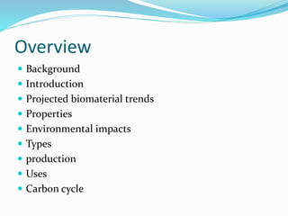 Bioplastic | PPTX