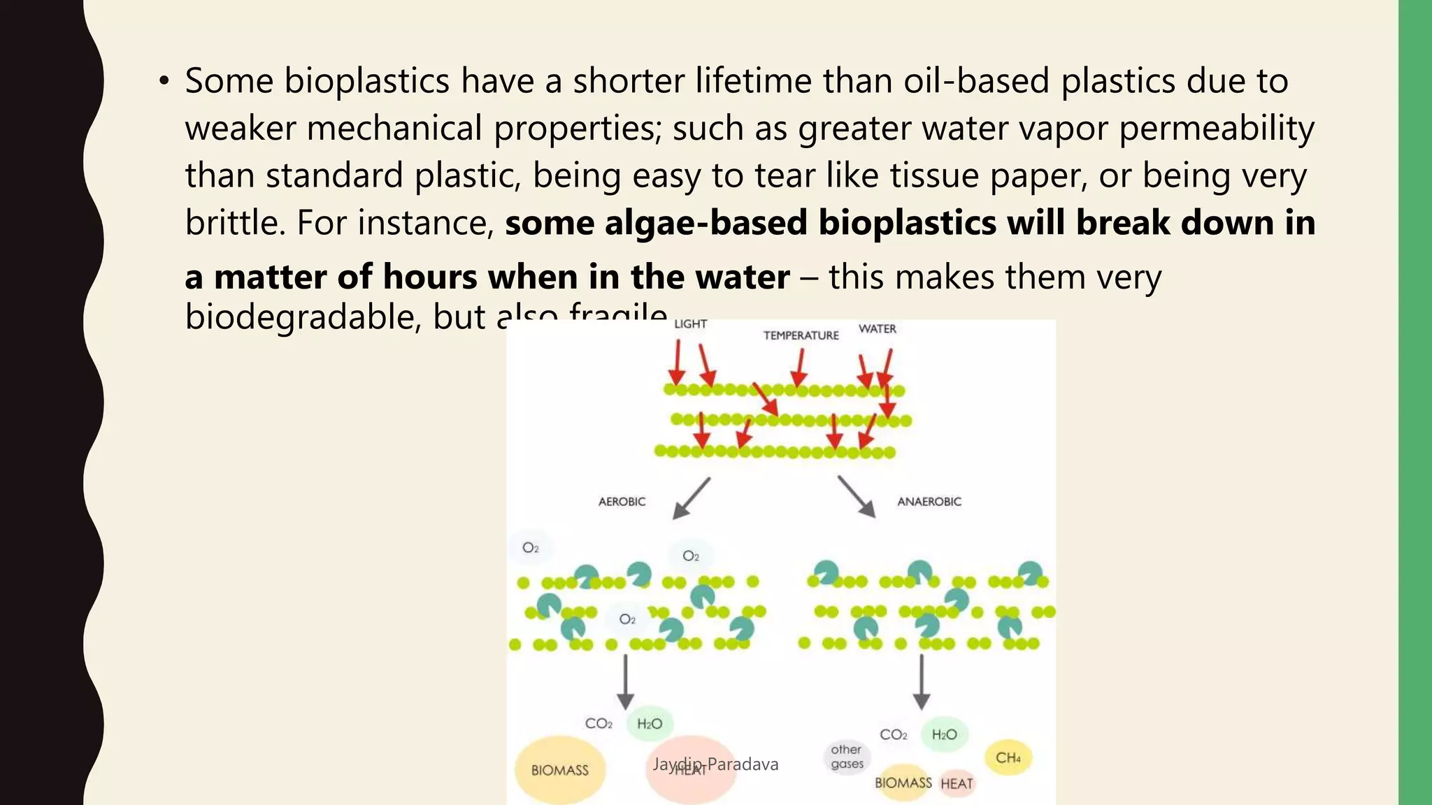 Bioplastic from food waste | PPTX