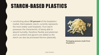 Bioplastic from food waste | PPTX