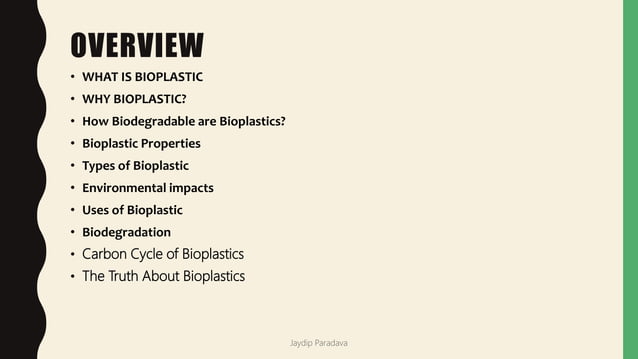 Bioplastic from food waste | PPTX | Chemistry | Science