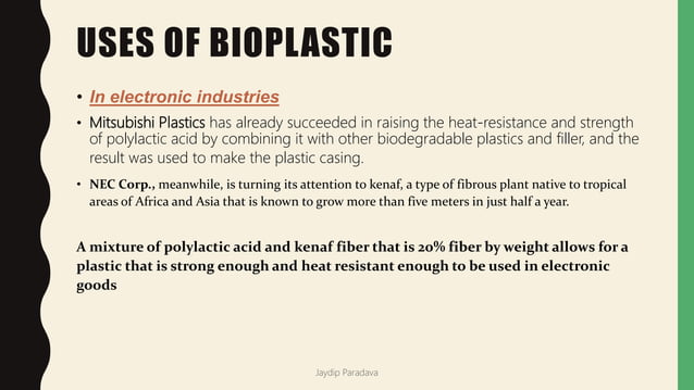 Bioplastic from food waste | PPTX | Chemistry | Science