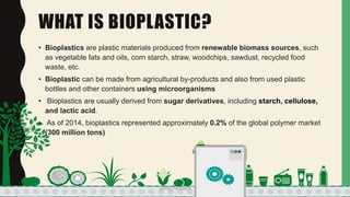 Bioplastic from food waste | PPTX