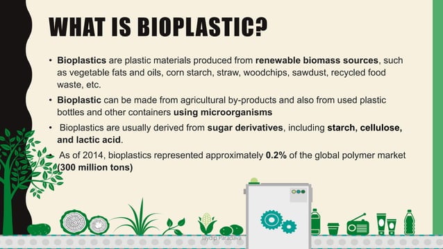 Bioplastic from food waste | PPTX | Chemistry | Science