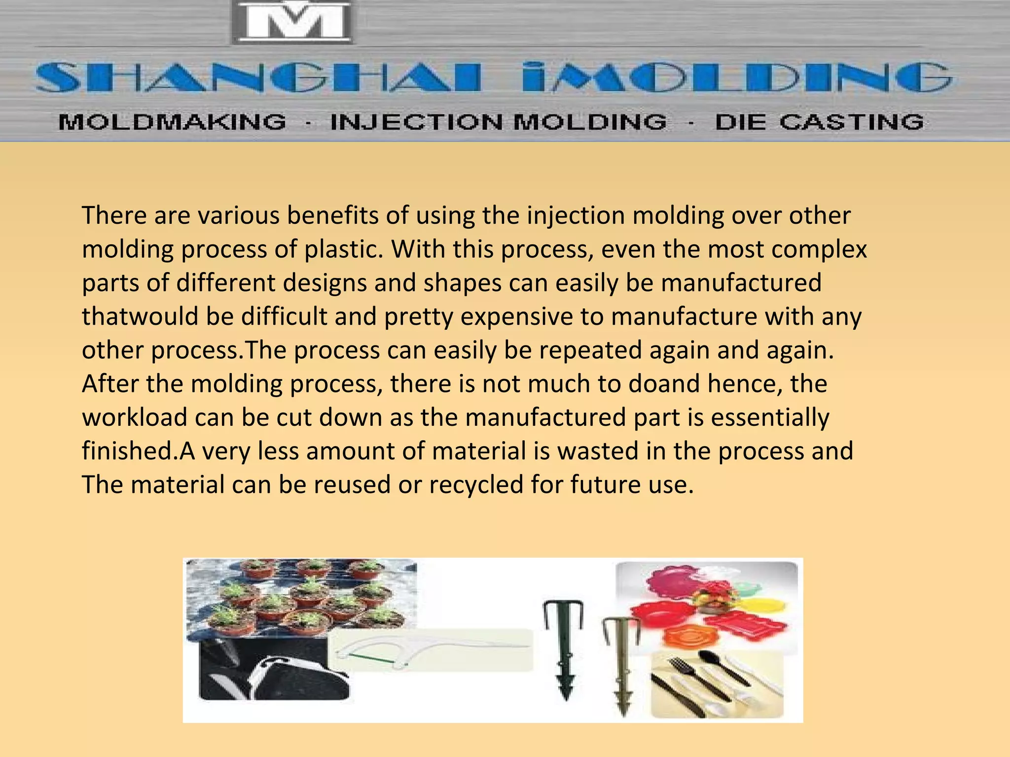 Bioplastic injection molding | PPT