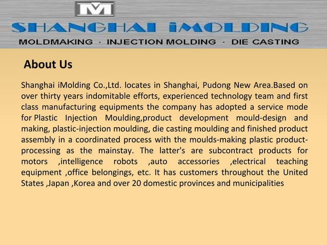 Bioplastic injection molding | PPT