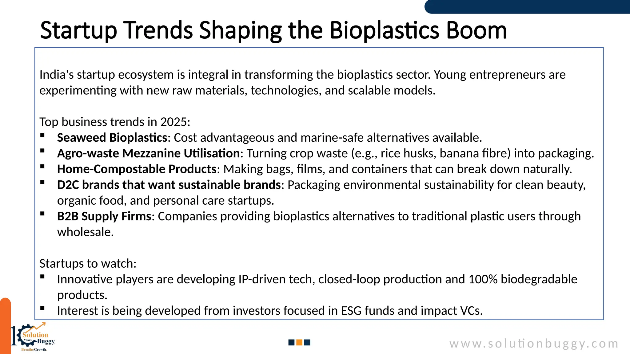 Bioplastics in India: Paving the Way for a Greener and Startup-Driven Future.pptx