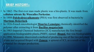 bioplastic bioplastic | PDF | Chemistry | Science