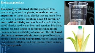 bioplastic bioplastic | PPT