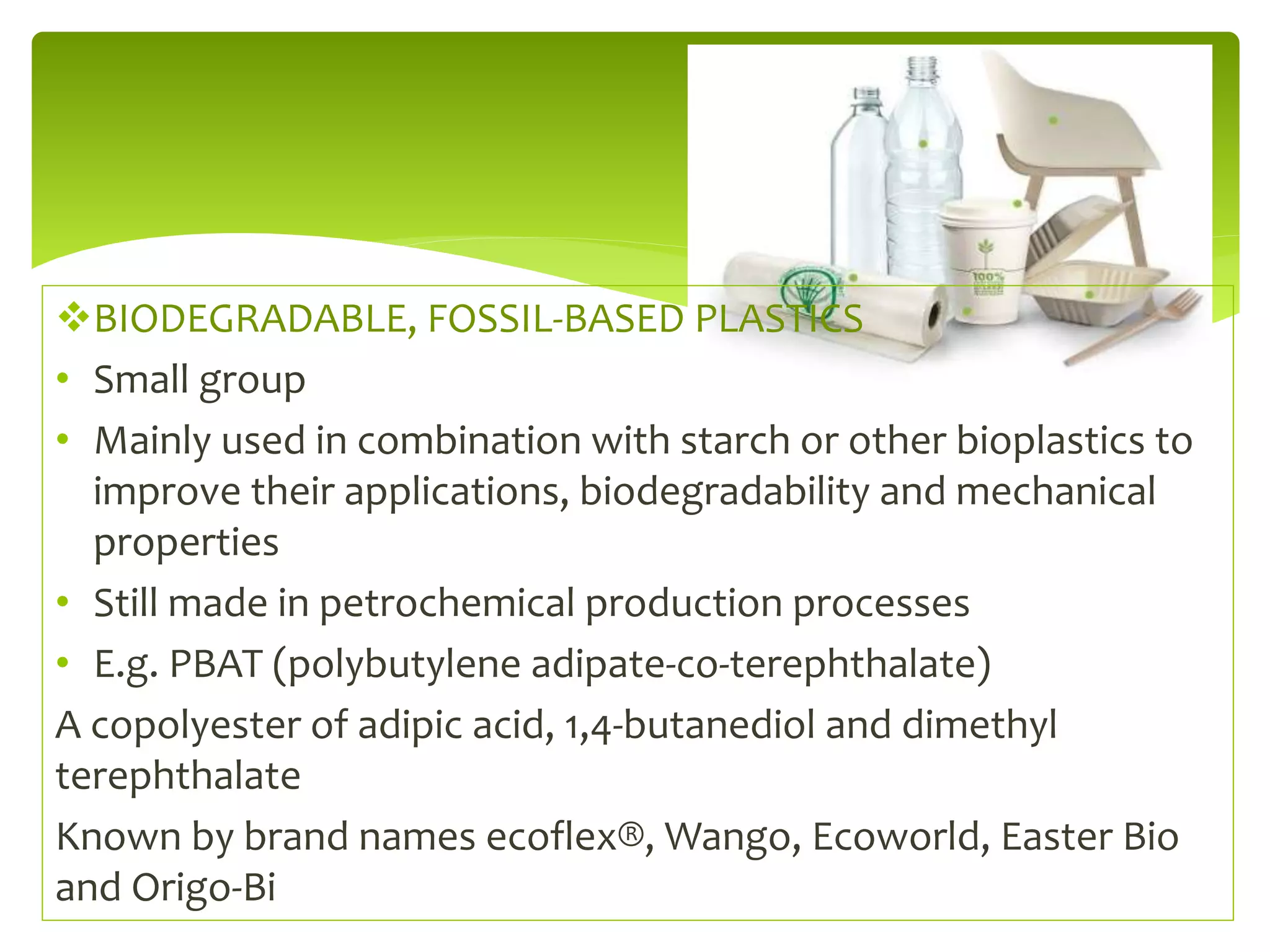 Bioplastics | PPTX
