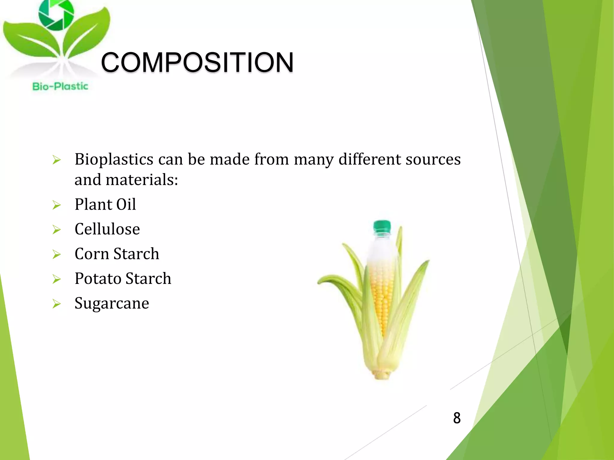 BIO PLASTIC a green alternative to plastics | PPTX
