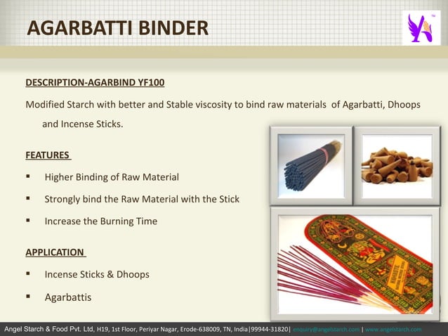 Angel Starch-Biopolimer Starch Products | PPT