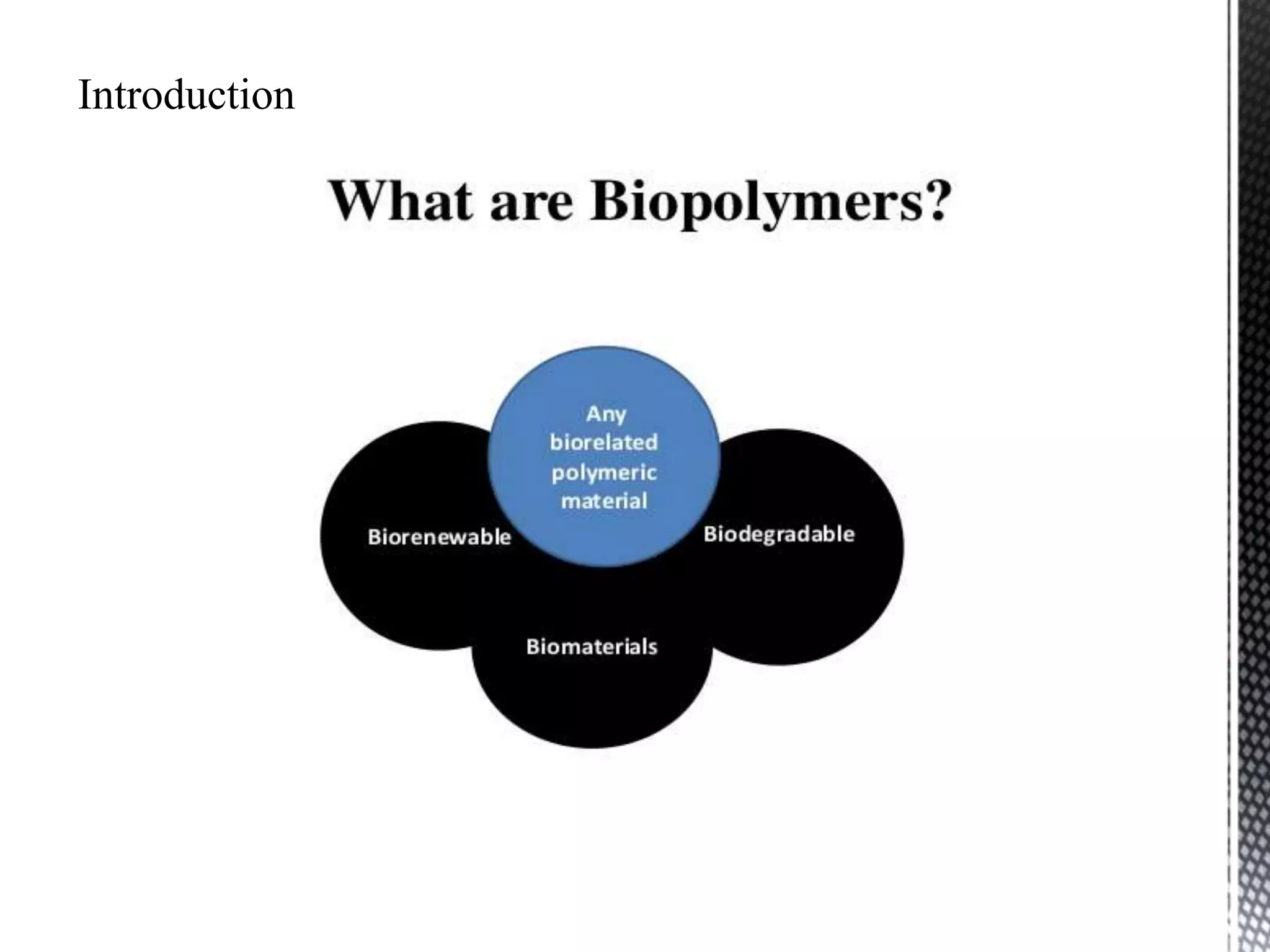 Biopolymer | PPTX