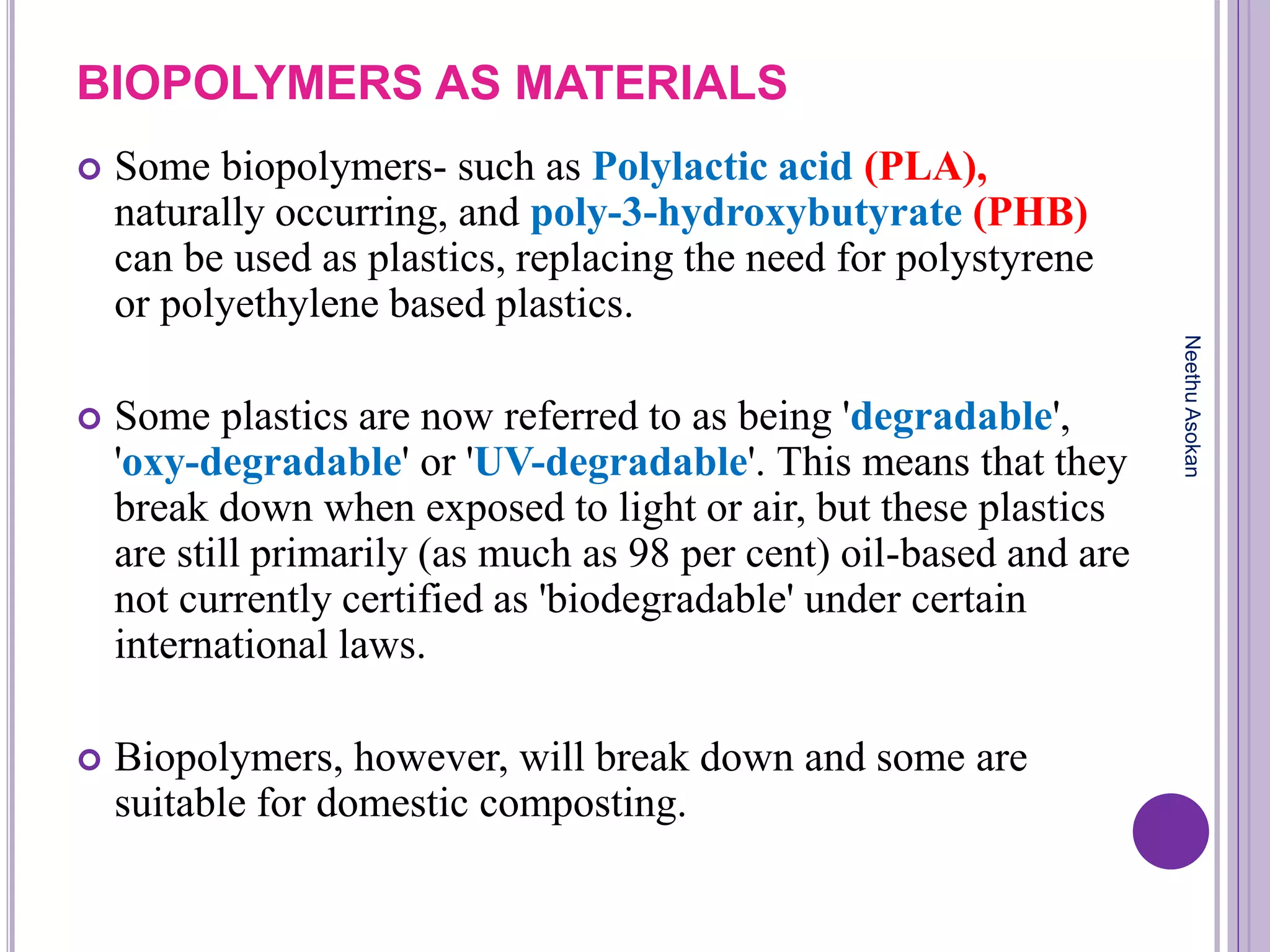 Biopolymer | PPTX