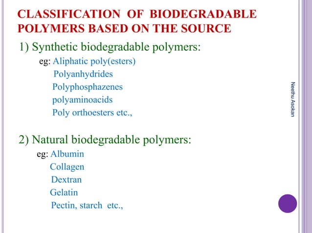 Biopolymer | PPTX | Chemistry | Science