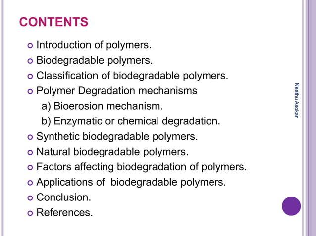 Biopolymer | PPTX | Chemistry | Science