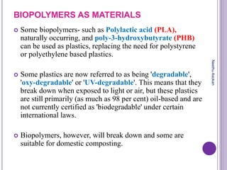 Biopolymer | PPTX