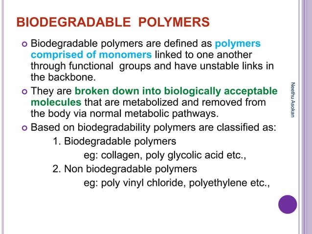 Biopolymer | PPTX | Chemistry | Science