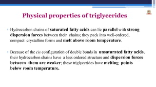 Lipids as Biopolymer | PPTX
