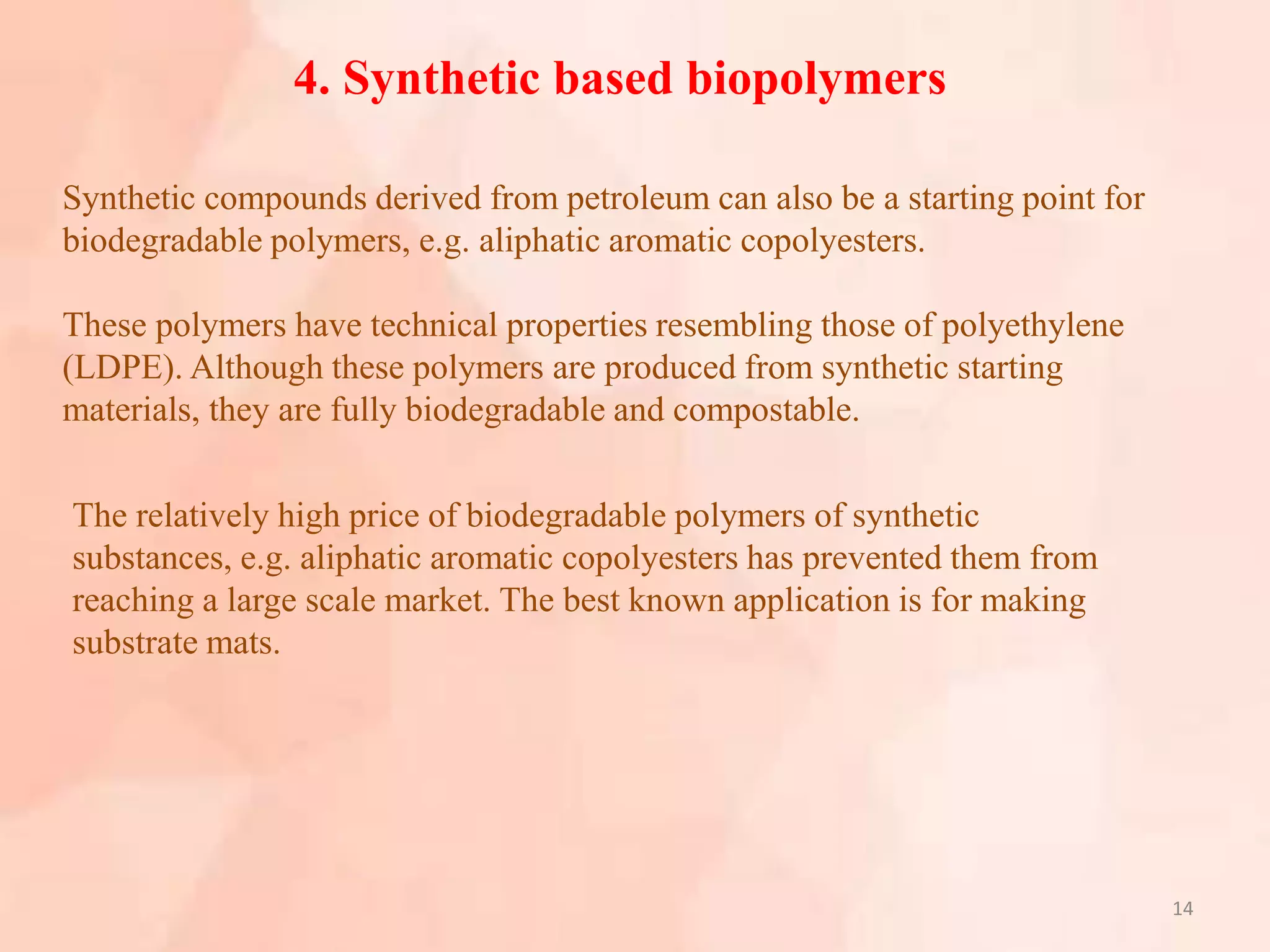 Biopolymers | PPTX