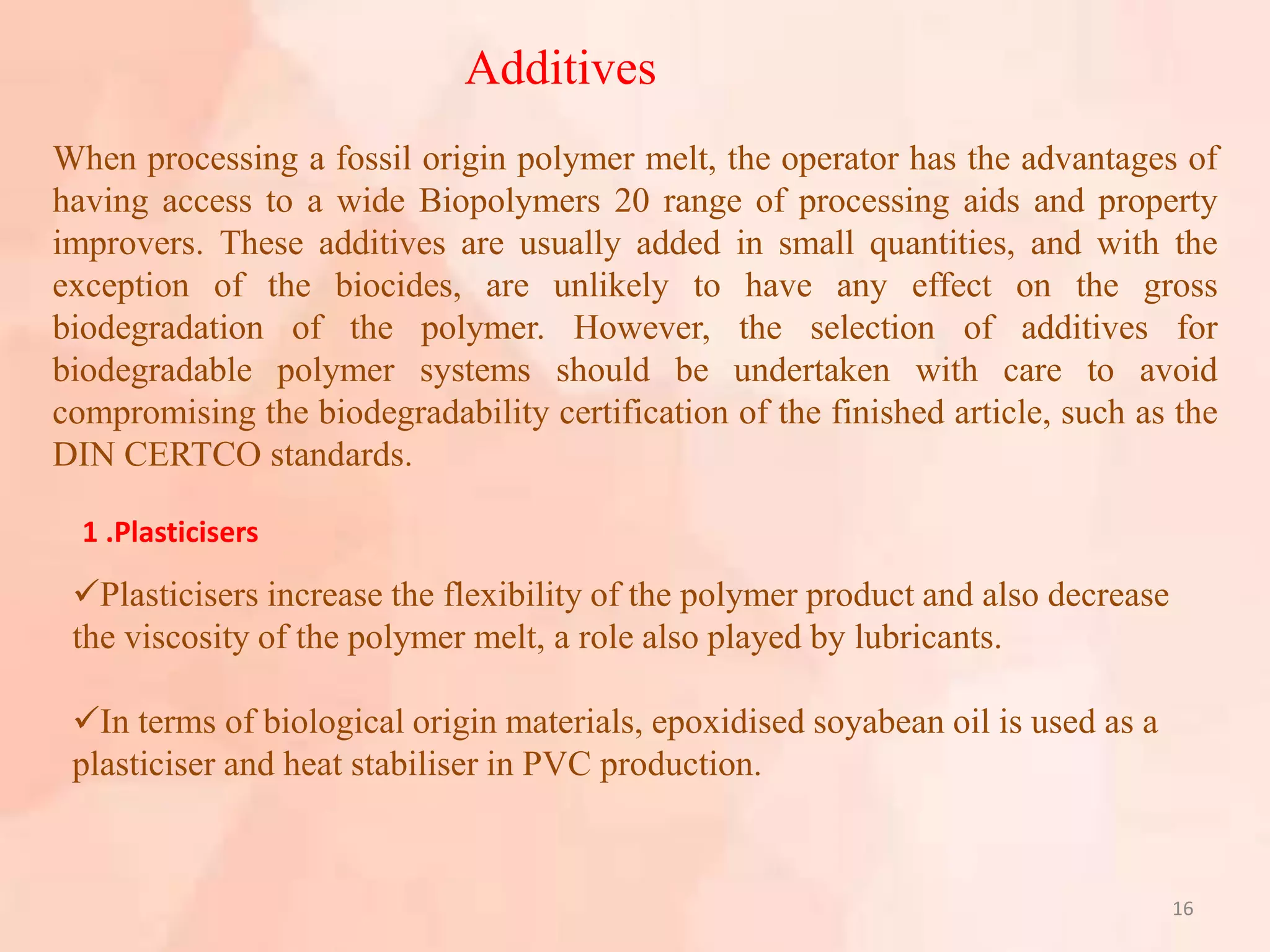Biopolymers | PPTX