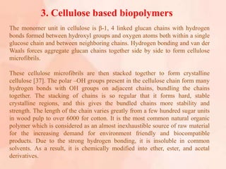 Biopolymers | PPTX