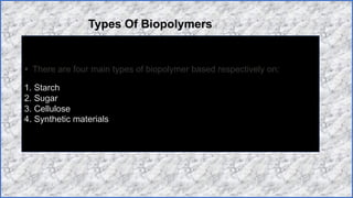 Biopolymers | PDF