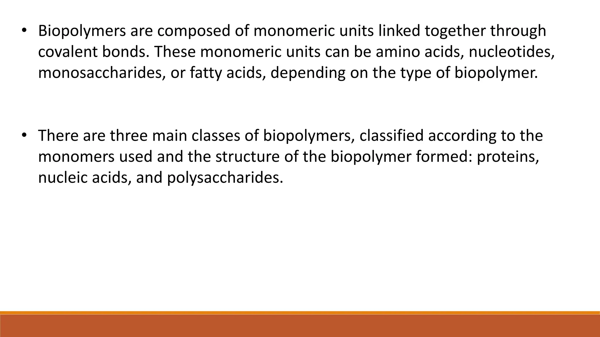 Bio Polymers And Bio Preservatives Production | PPTX