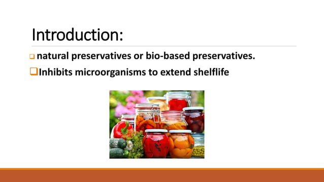 Bio Polymers And Bio Preservatives Production | PPT