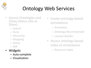 Ontology Web services for Semantic Applications | PPT | Databases | Computer Software and ...