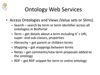 Ontology Web services for Semantic Applications | PPT | Databases ...