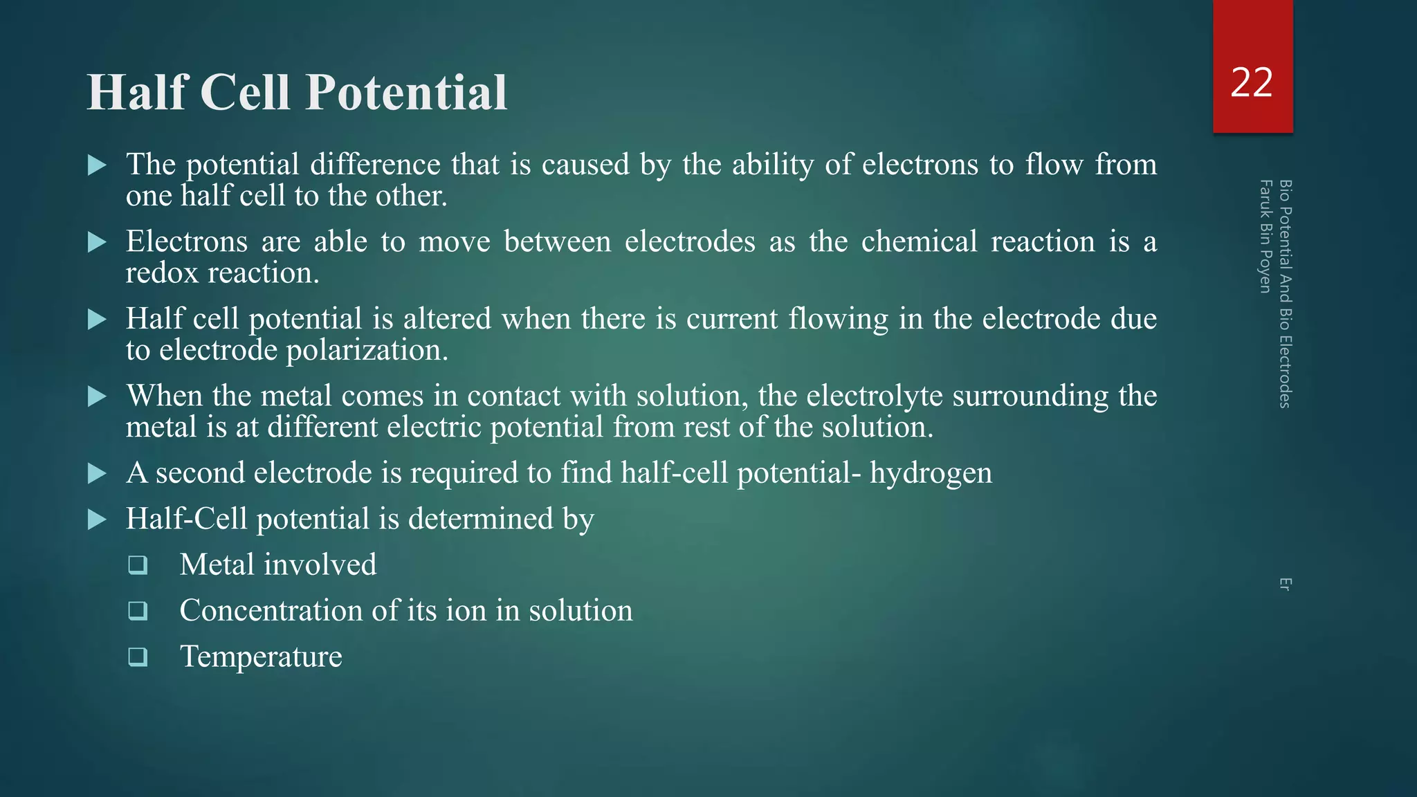 Bio Potential and Bio Electrodes | PDF