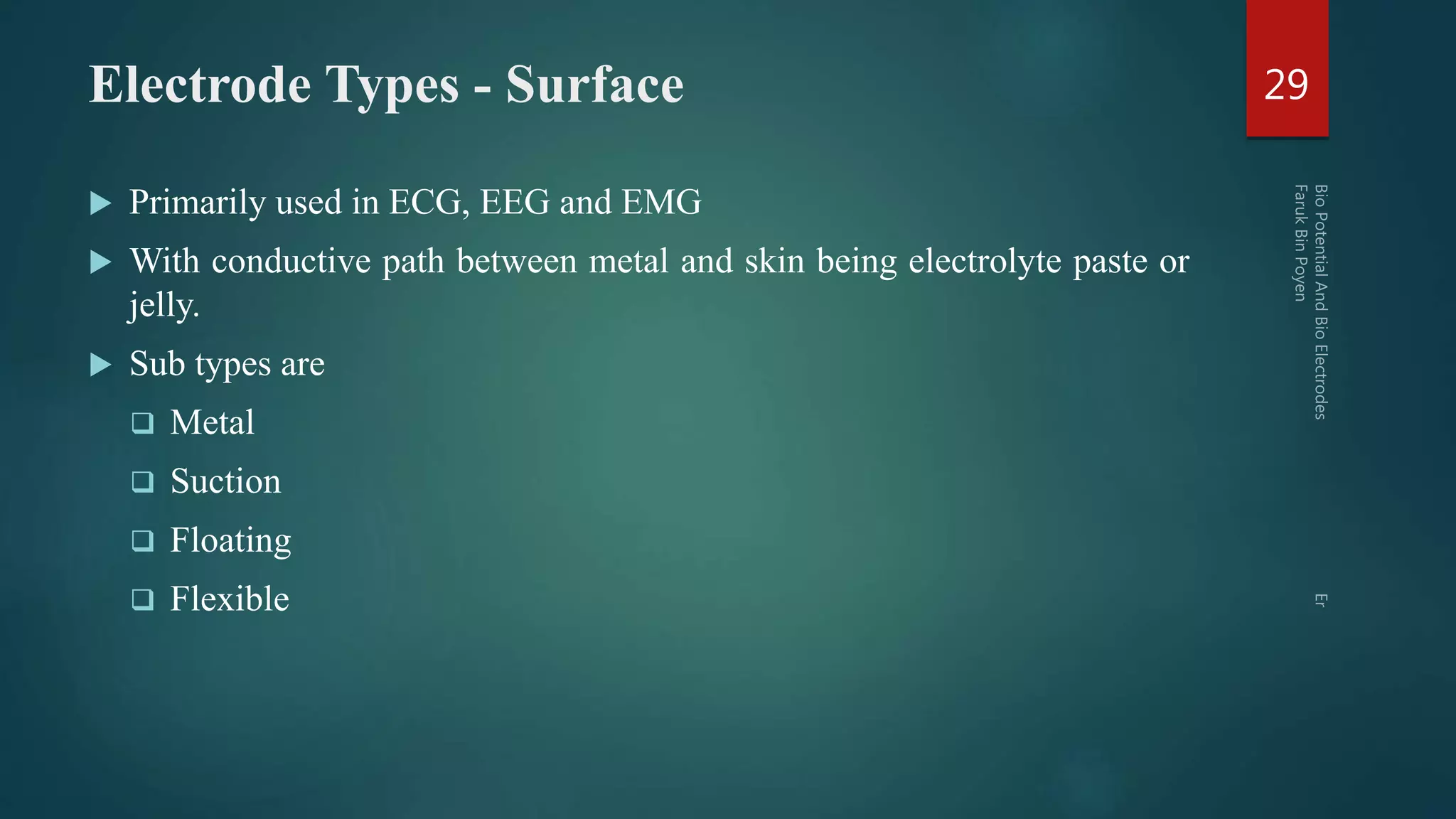 Bio Potential and Bio Electrodes | PDF