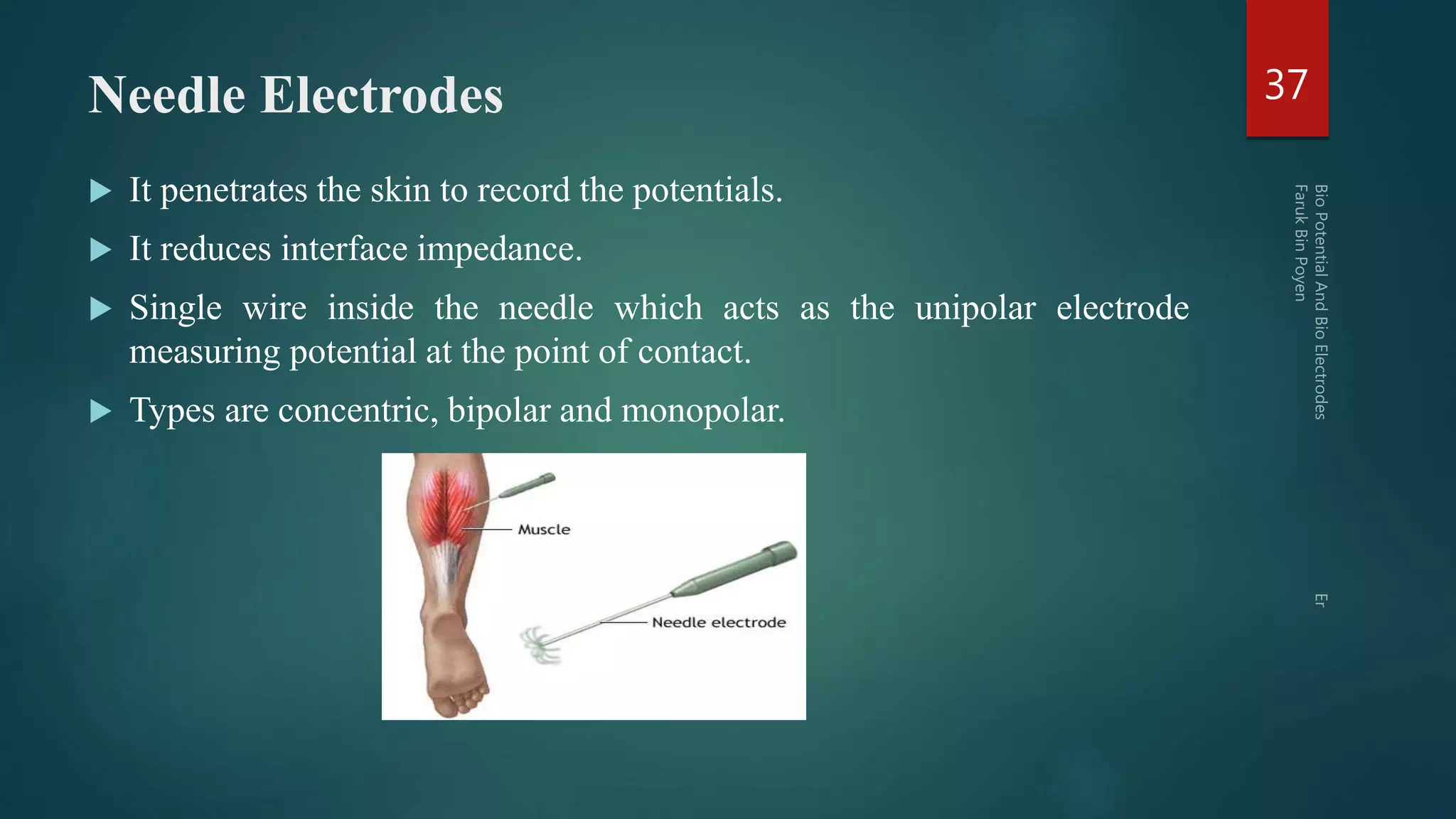 Bio Potential and Bio Electrodes | PDF